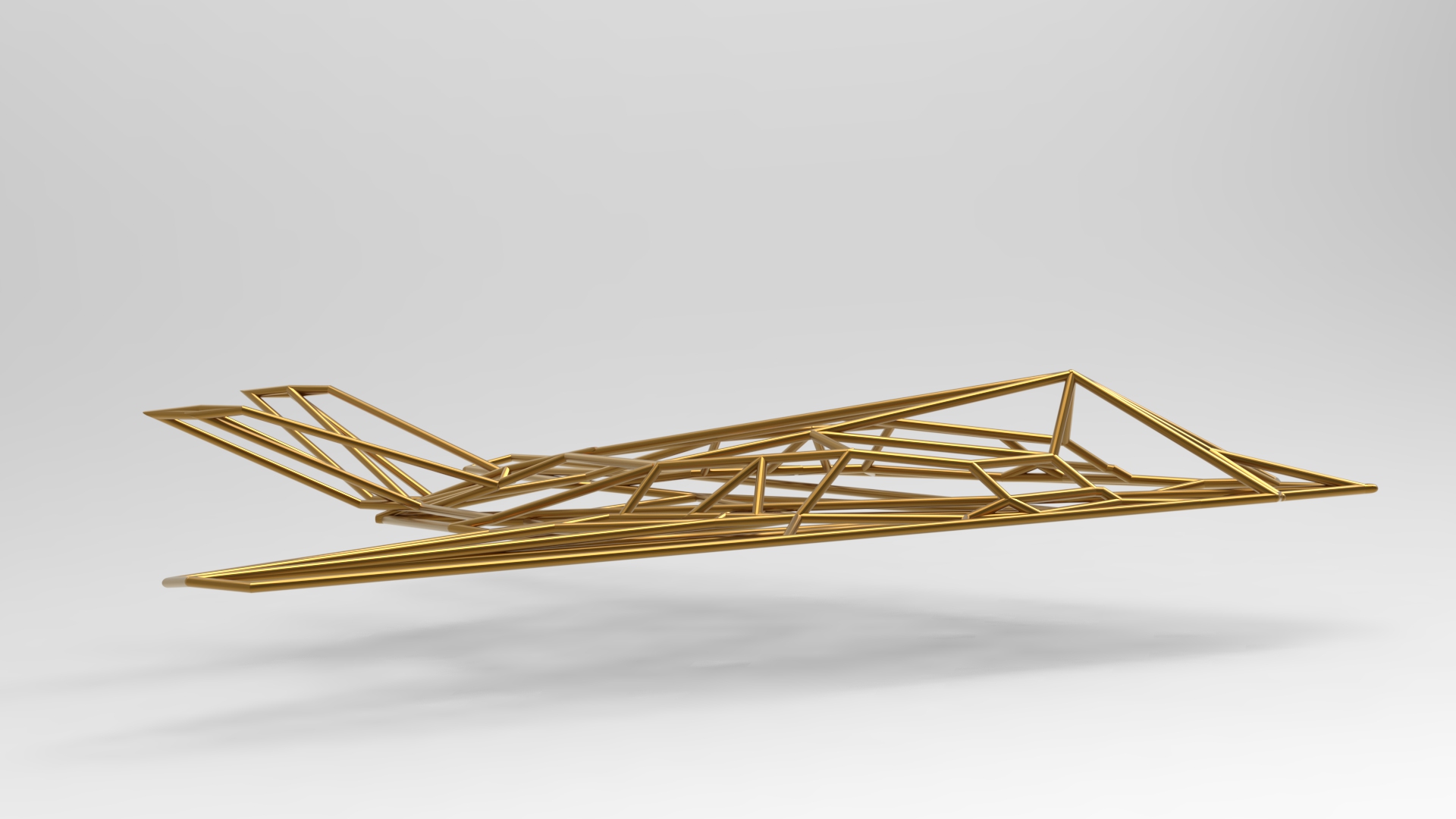 Lockheed F-117 Nighthawk Wire Style by EngGraph | Download free STL ...
