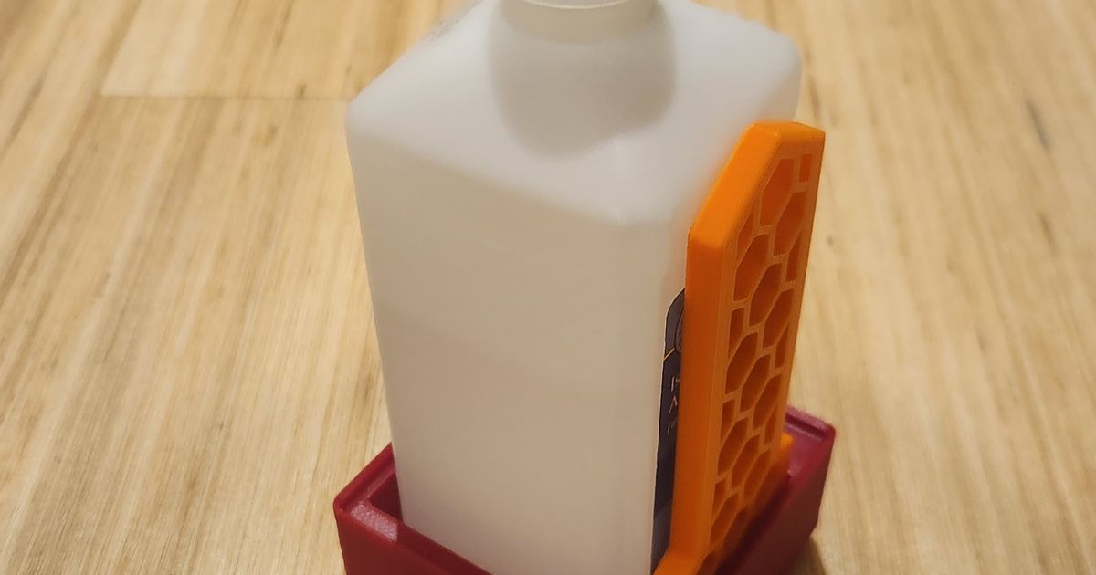 Gridfinity Isopropyl Alcohol Hex Scraper Holder by bizmyth | Download ...