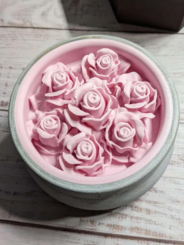 Flower Jewelry Box by Jacob Warner | Download free STL model ...