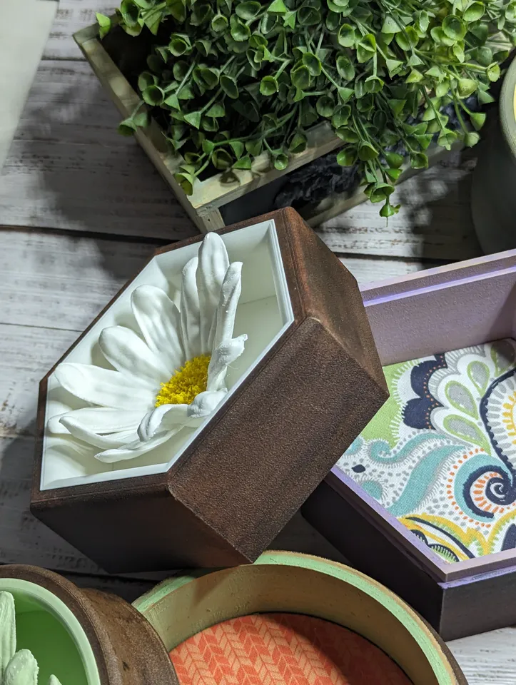 Flower Jewelry Box by Jacob Warner | Download free STL model ...