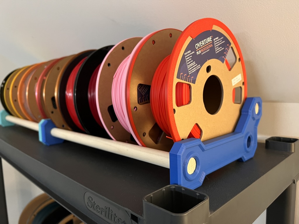 Filament Spool Storage Bracket for Shelving by JamKo Design | Download ...