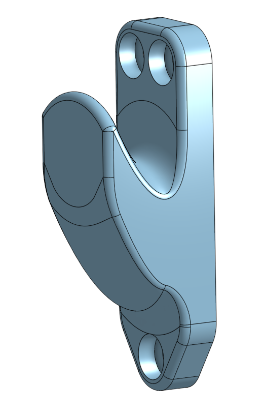 Super Strong Hook for Coat Hangers by quattro | Download free STL model ...