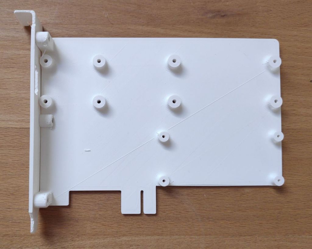 PiKVM R4C3R PCIe bracket mount for RPi Zero W by Rolf Bakker | Download ...
