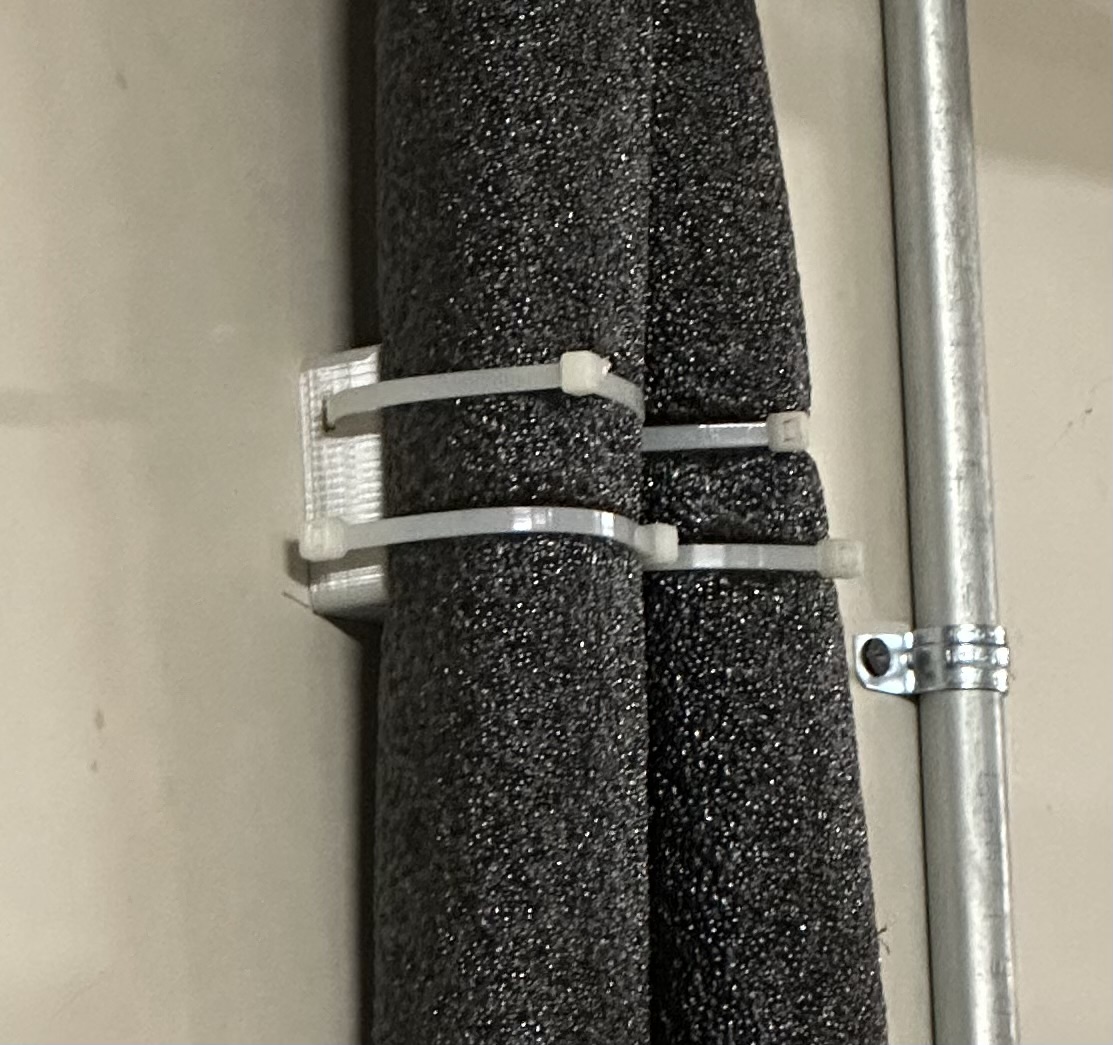 Dual insulated pipe hanger by Matt | Download free STL model ...