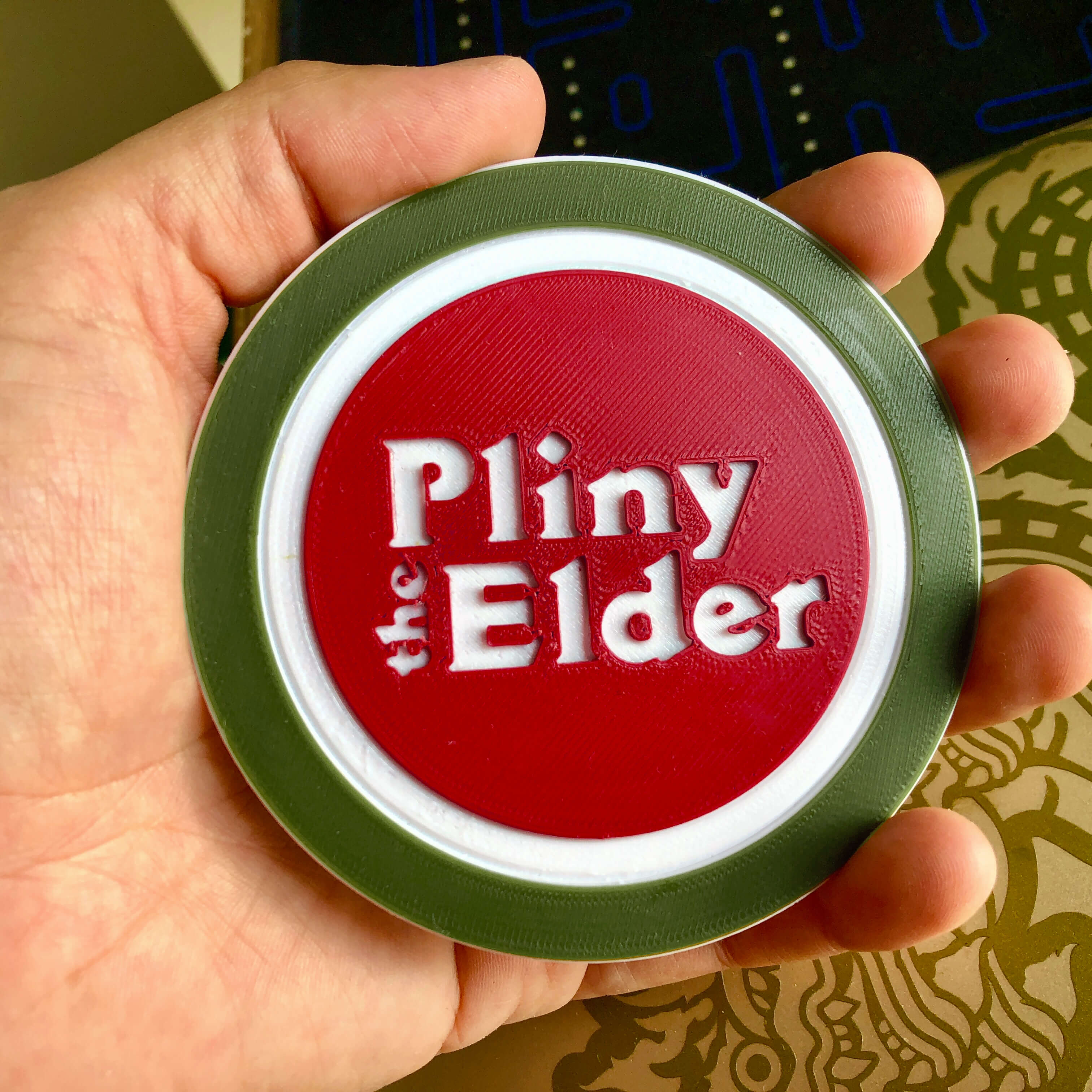 Pliny the Elder Beer Coaster - USA by Dany Sánchez | Download free STL ...