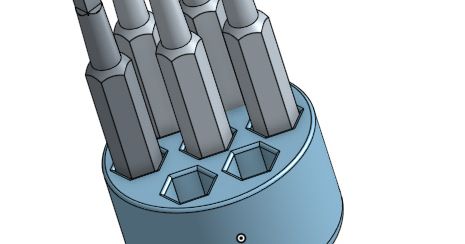 bit holder by Motti Shonak | Download free STL model | Printables.com