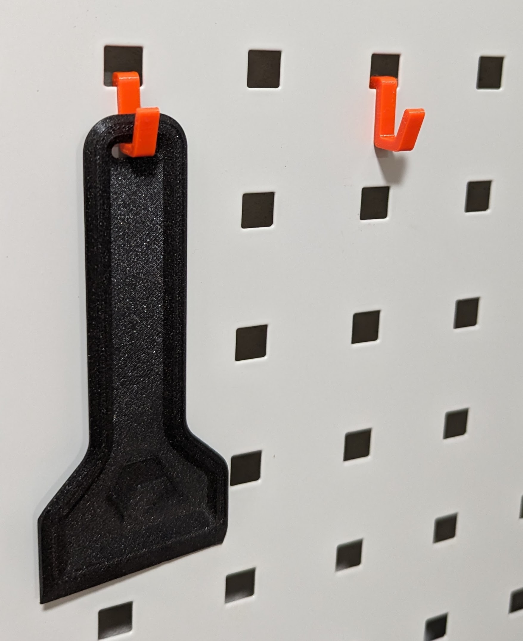 Hook for perforated panel by Akatum | Download free STL model | Printables.com