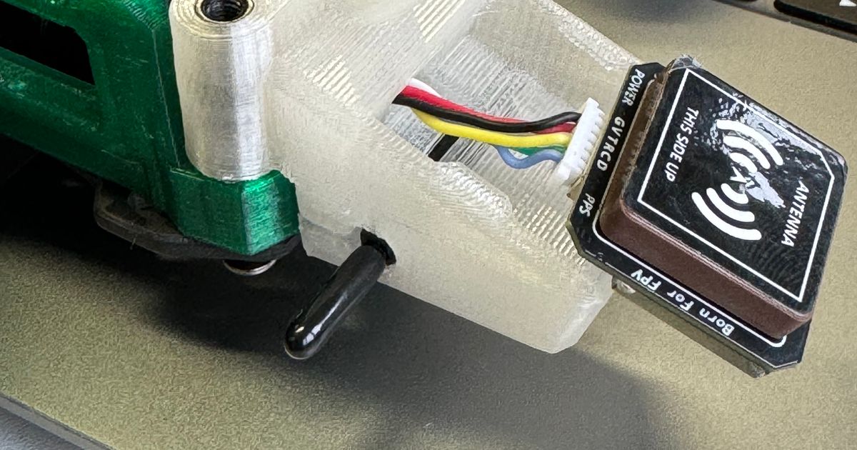 GEPRC Mark5 GPS antennamount by Berwin | Download free STL model ...