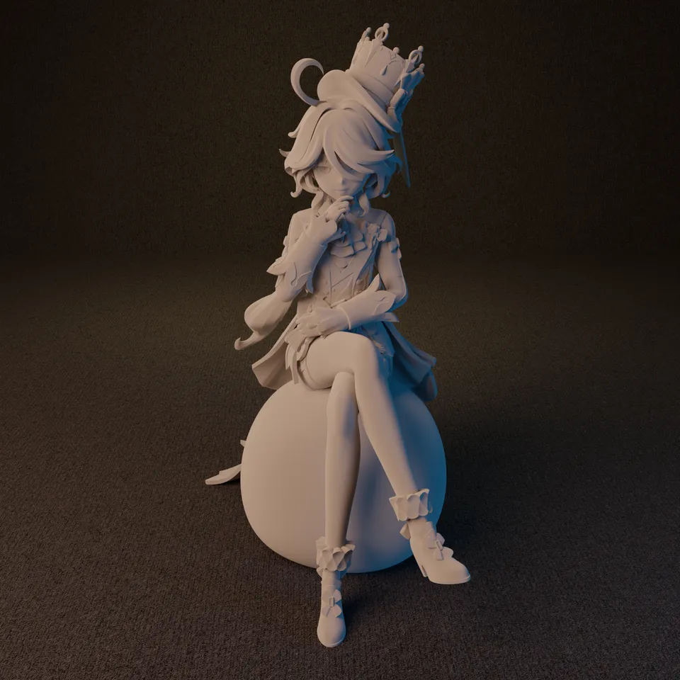 Furina from Genshin Impact by FunserviceStl | Download free STL model ...