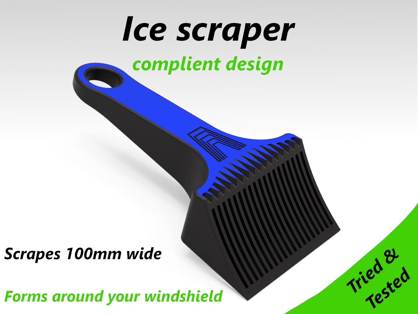 ICE scraper by Voxel3D_Nederland | Download free STL model | Printables.com
