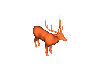 Buck / Deer by Peter Farell | Download free STL model | Printables.com