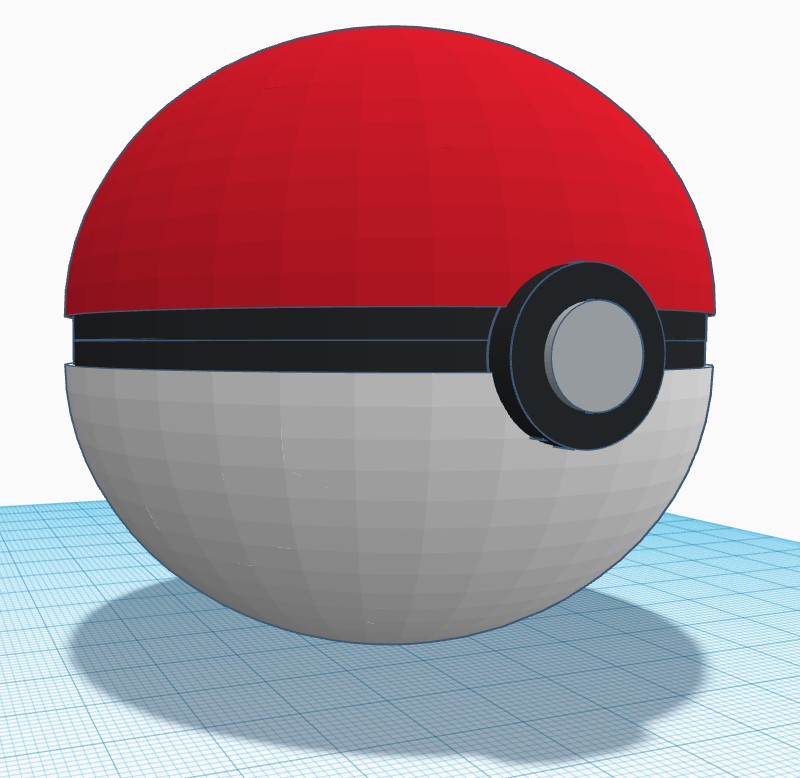 openable poke ball by Bay3d | Download free STL model | Printables.com