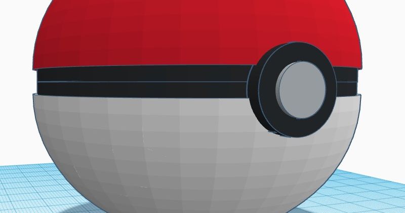 openable poke ball by Bay3d | Download free STL model | Printables.com