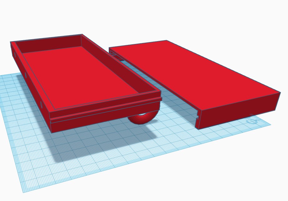 secret shelf with hanger by Bay3d | Download free STL model ...