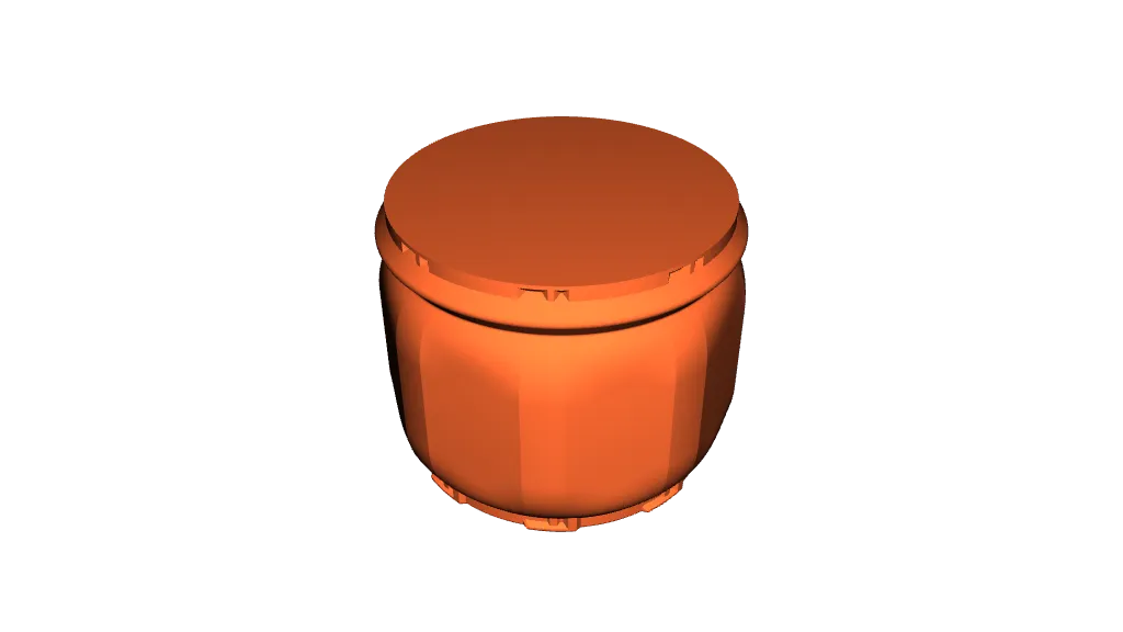 Stackable Jar (60mm version) by ThreeD-Michael | Download free STL model | Printables.com