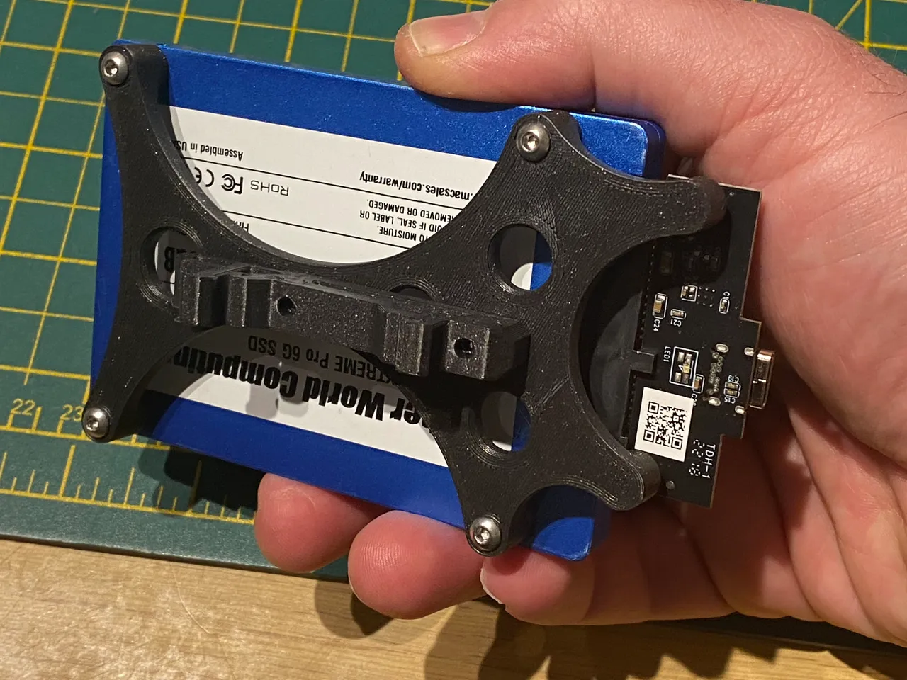 Klipper 2.5" SSD Mount for Din Rail plus with Universal Mount Ideal for ...