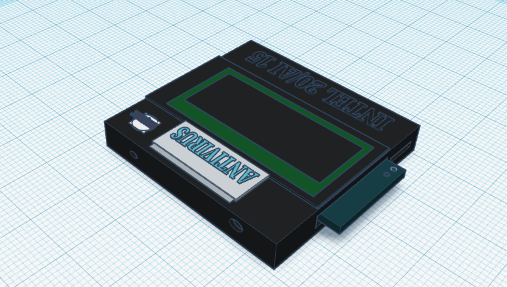 COMPUTER CHIP IDEA 2.0 by "THE PRINTER" :3 | Download free STL model ...