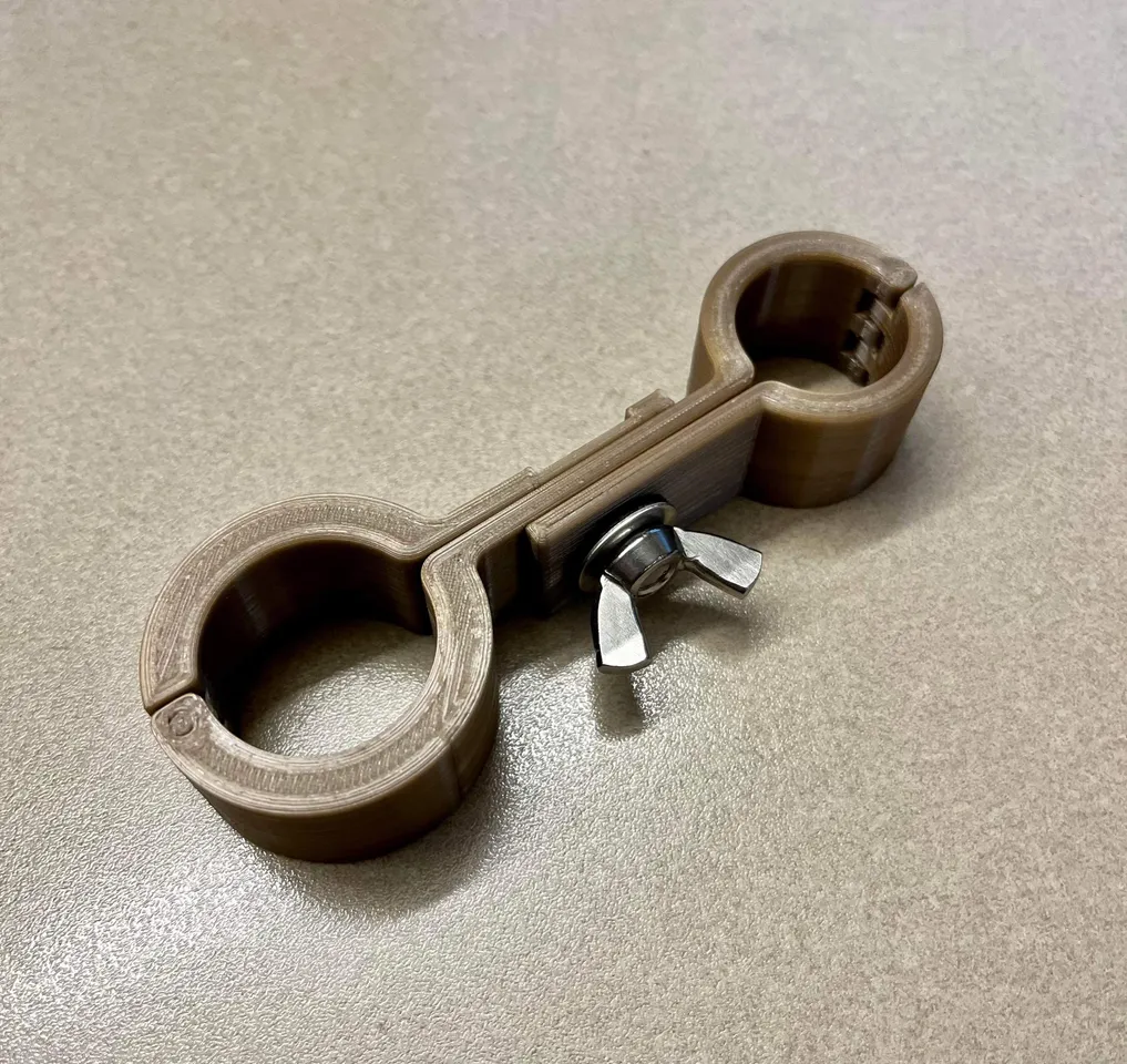 Pole Clamp by Tlangphoto | Download free STL model | Printables.com