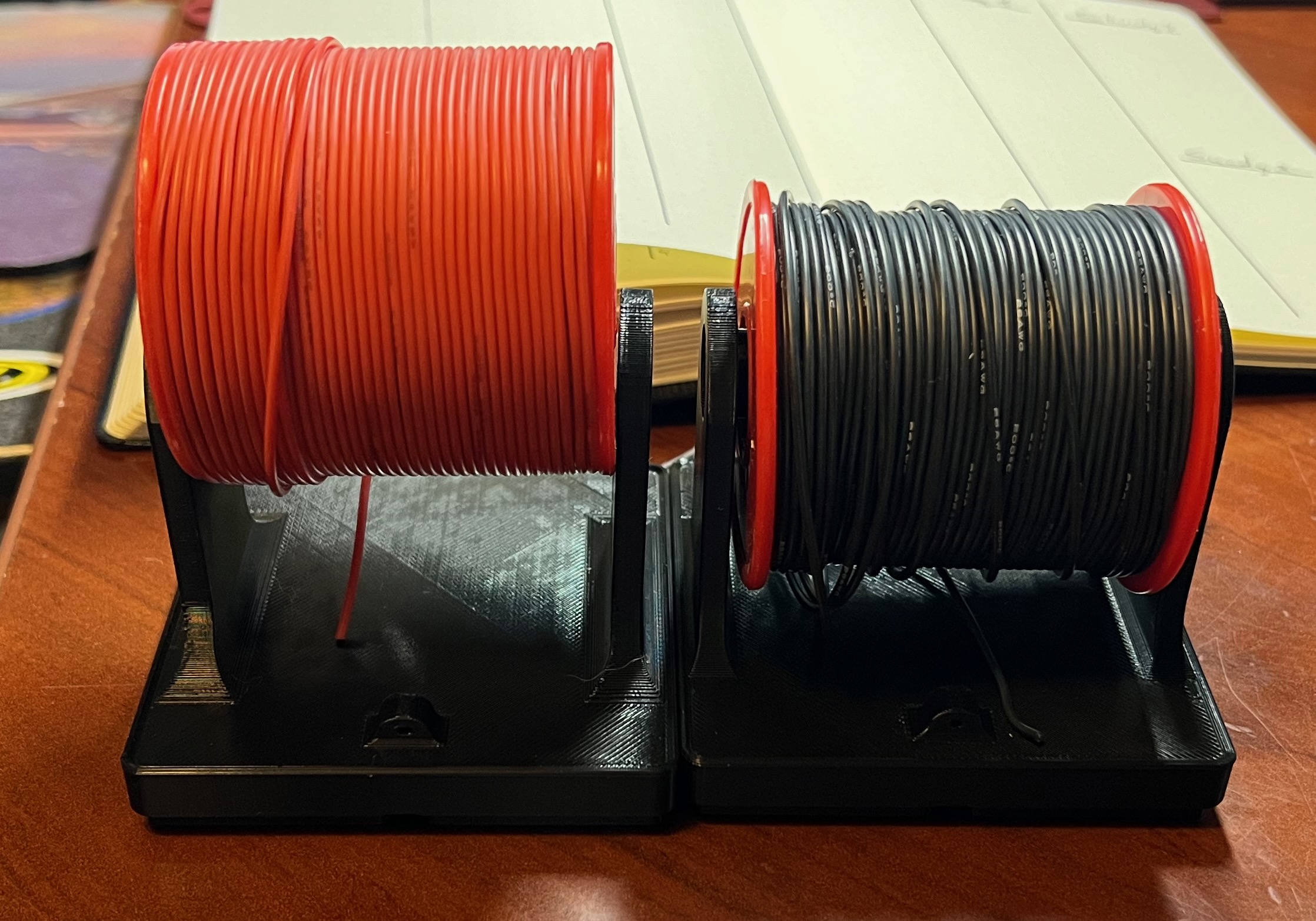 Gridfinity Wire Spool Holder - 68mm spacing by sburggsx | Download free ...