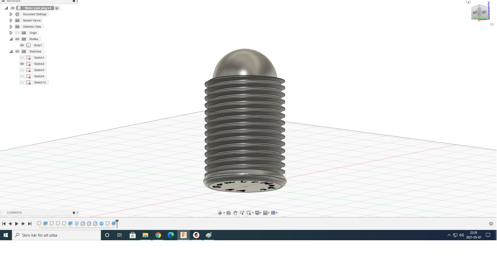 Pipe Plug by Damke | Download free STL model | Printables.com