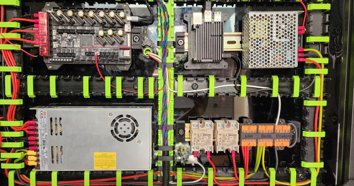 Ratrig Hinged Cable Trays by DesertSands3D | Download free STL model ...