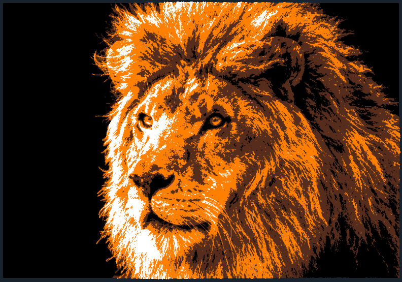 Lion head picture by Florian Reppin | Download free STL model ...