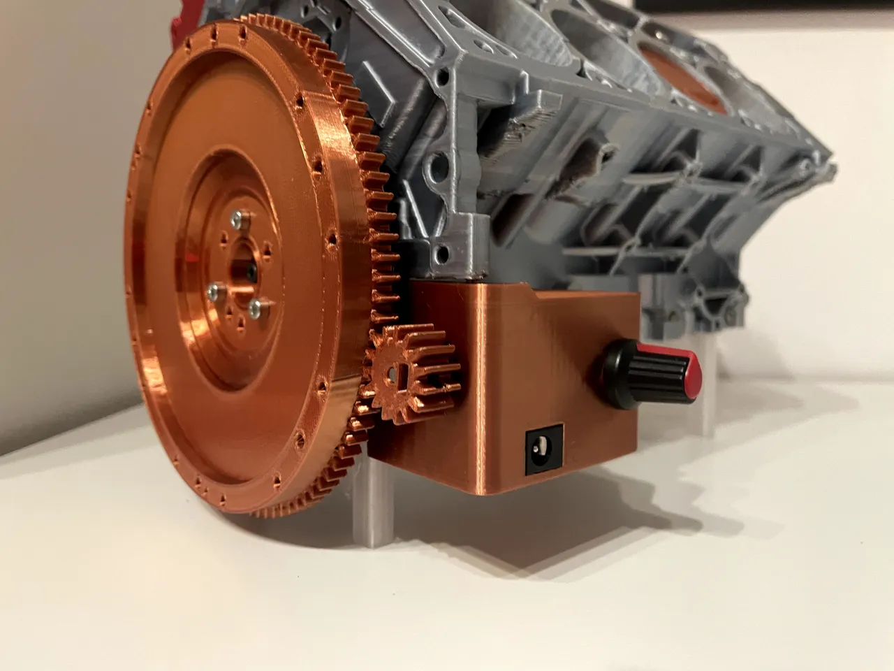 Chevy Camaro LS3 V8 Engine - printable valves, lifters + N20 mini motor ...