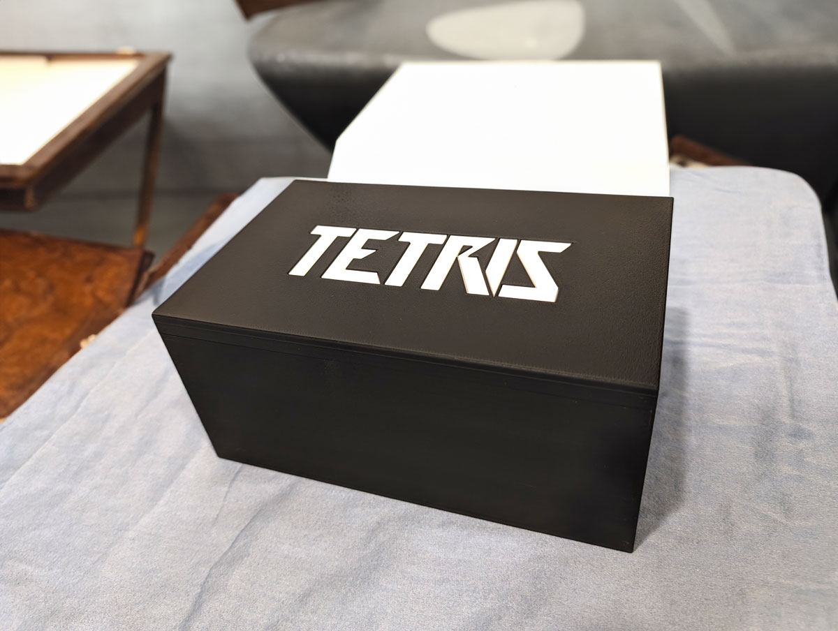 Tetris Box With Letter Plate by Protoboy33 | Download free STL model ...