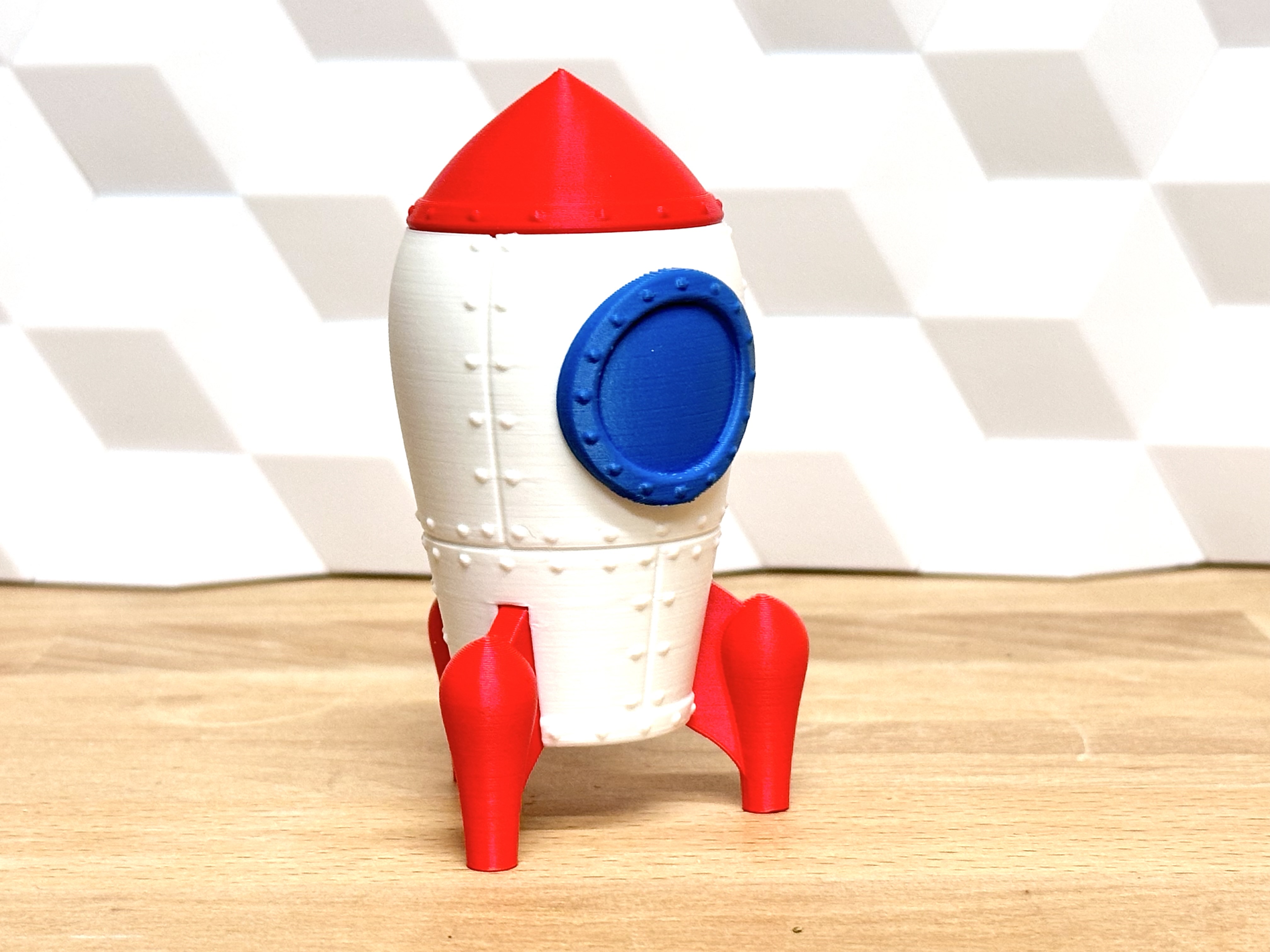 Cartoon Rocket Box (toy and box/giftbox) by GlennovitS 3D | Download ...