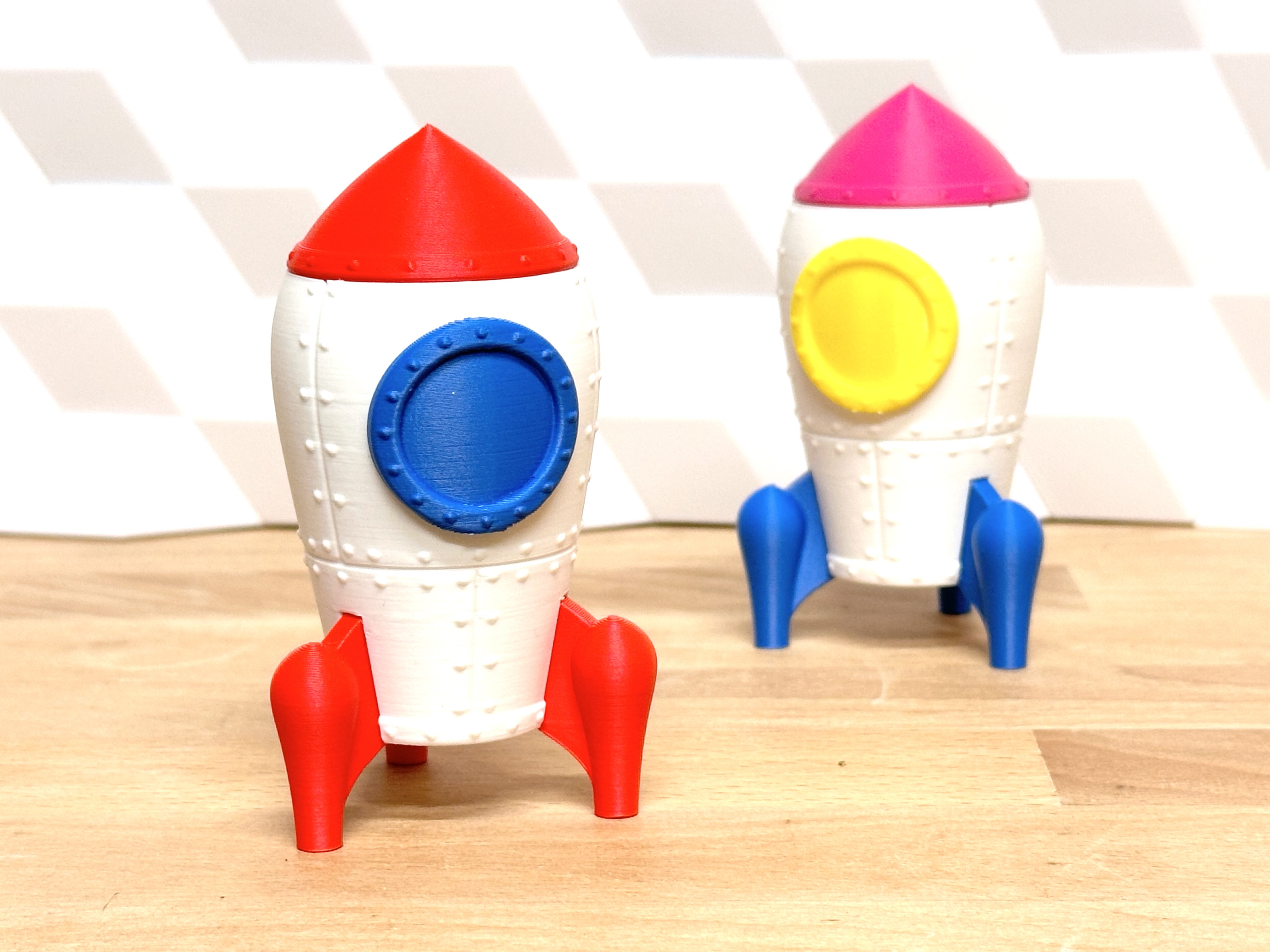Cartoon Rocket Box (toy and box/giftbox) by GlennovitS 3D | Download ...