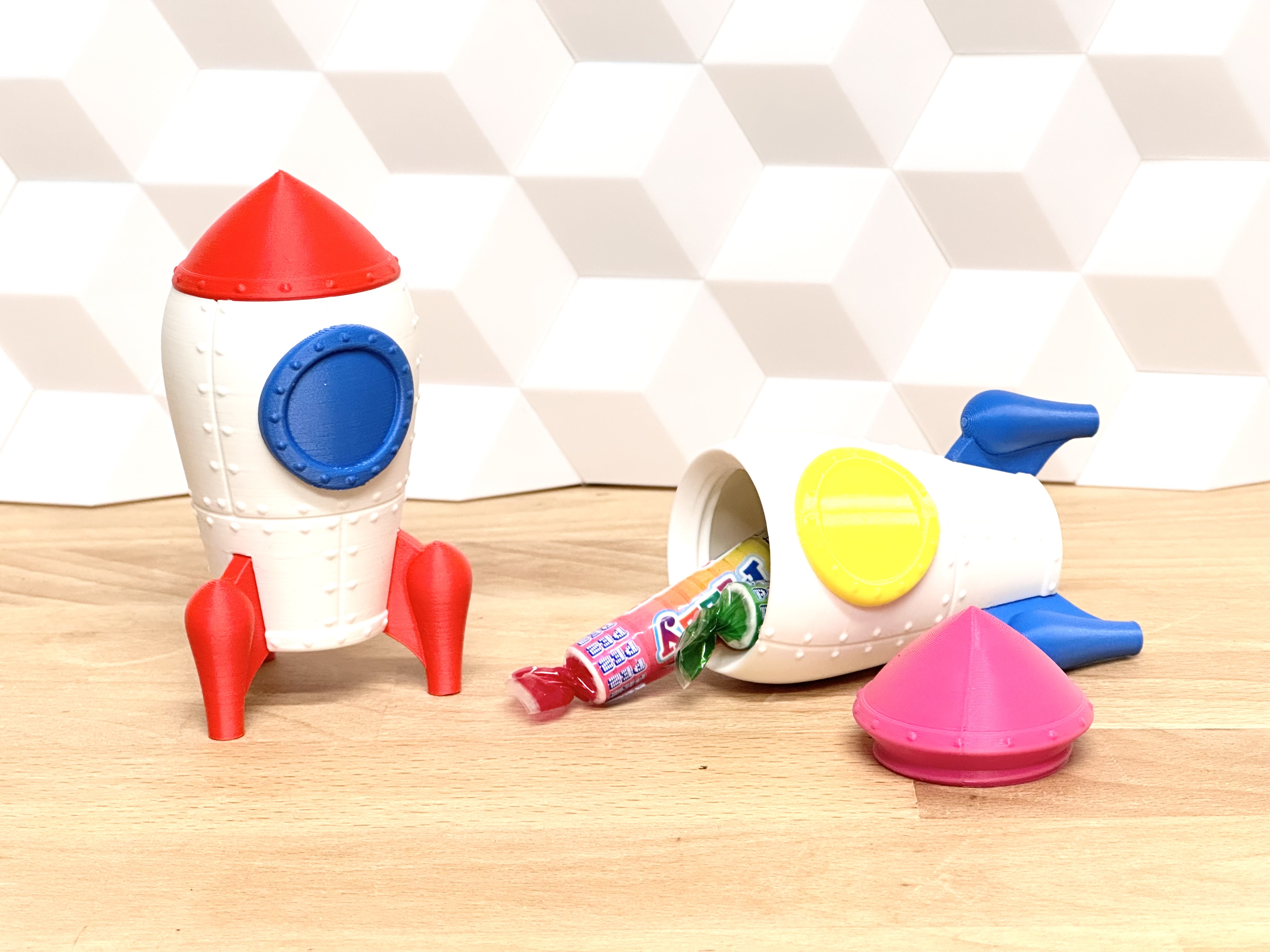 Cartoon Rocket Box (toy and box/giftbox) by GlennovitS 3D | Download ...