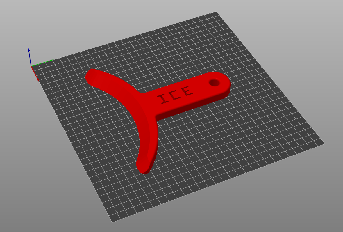 Round End Ice Scraper Tool by kryo16 | Download free STL model ...