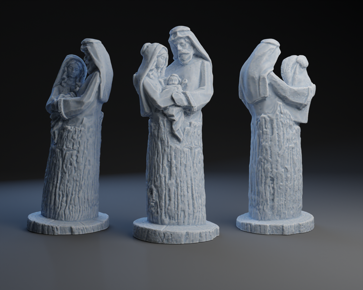 Holy Family by Peter Farell | Download free STL model | Printables.com