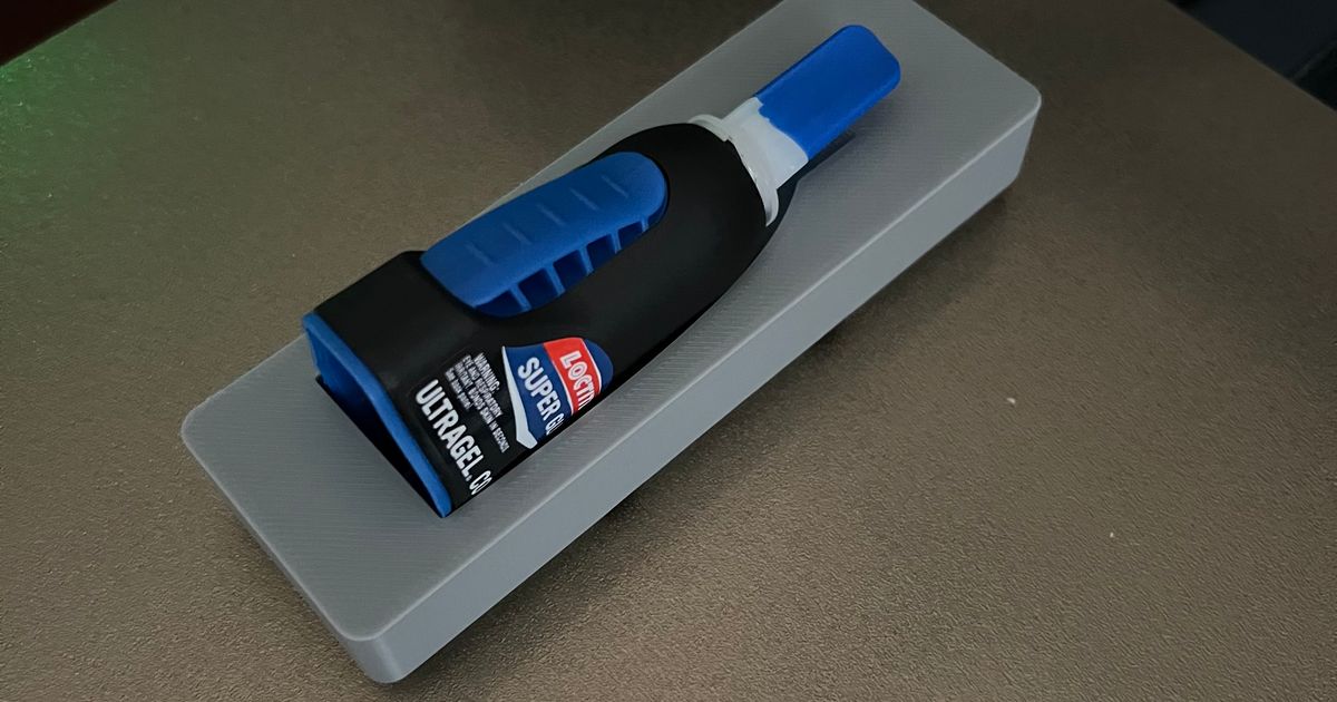 Gridfinity Super Glue Holder Horizontal by Confused247 | Download free STL model | Printables.com