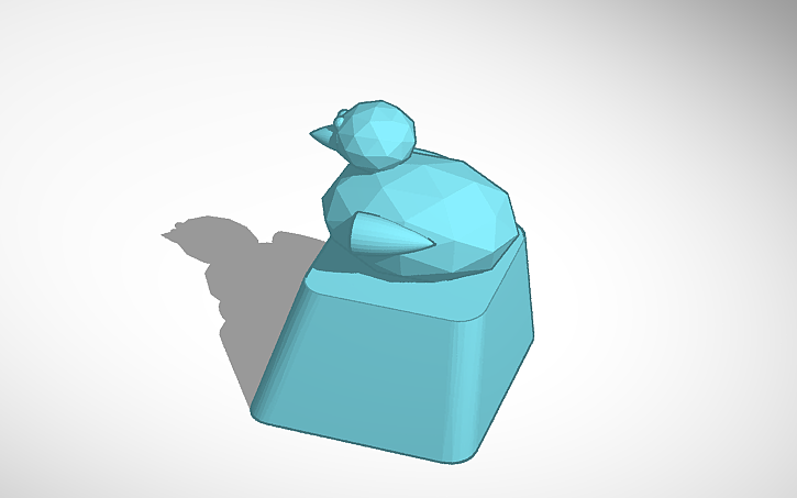 duck keycap by fella | Download free STL model | Printables.com