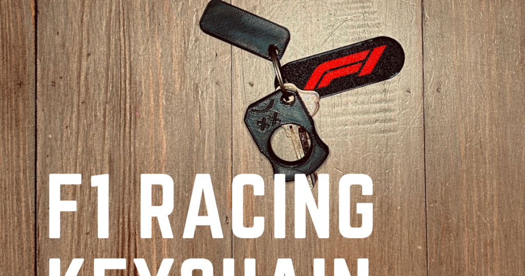 F1 Keychain - Racing fans by FireDragon3D | Download free STL model ...