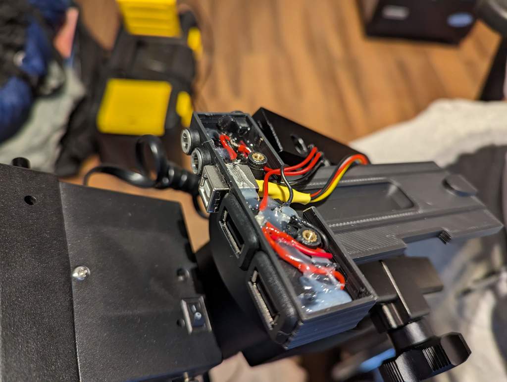 iOptron CEM26 Saddle I/O Mod by DIVIIK | Download free STL model | Printables.com