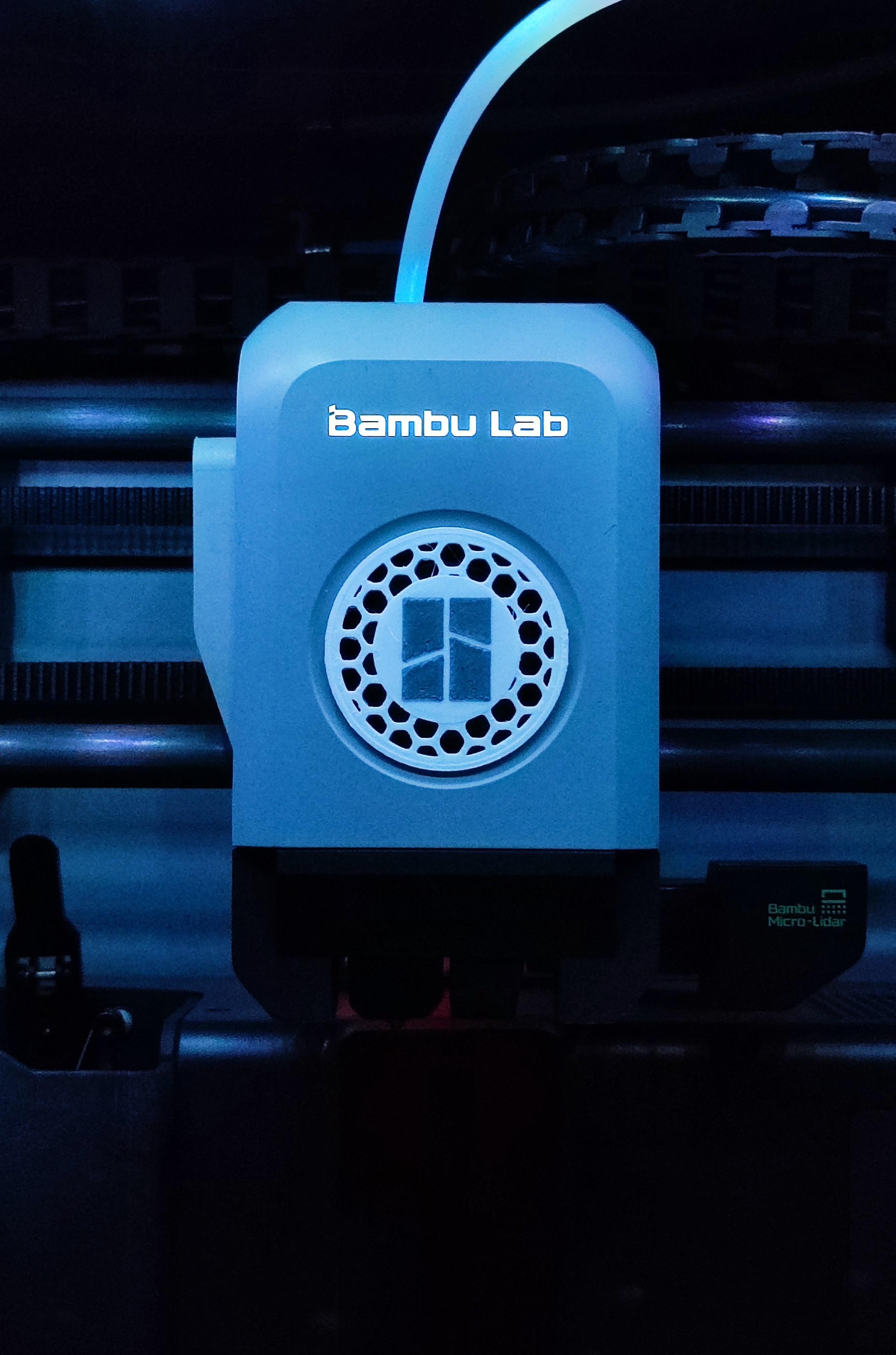 BAMBU LAB P1P - P1S - X1C TOOLHEAD FAN COVER MIX by Engineering ...