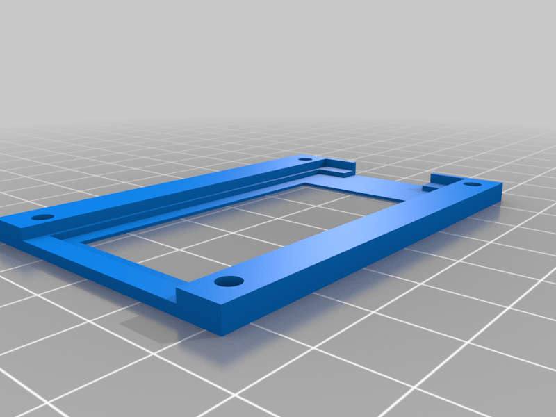 case for waveshare 2.13 e-ink display HAT by MSG Lab | Download free ...