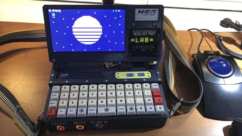 MSG Cyberdeck v2 by MSG Lab | Download free STL model | Printables.com