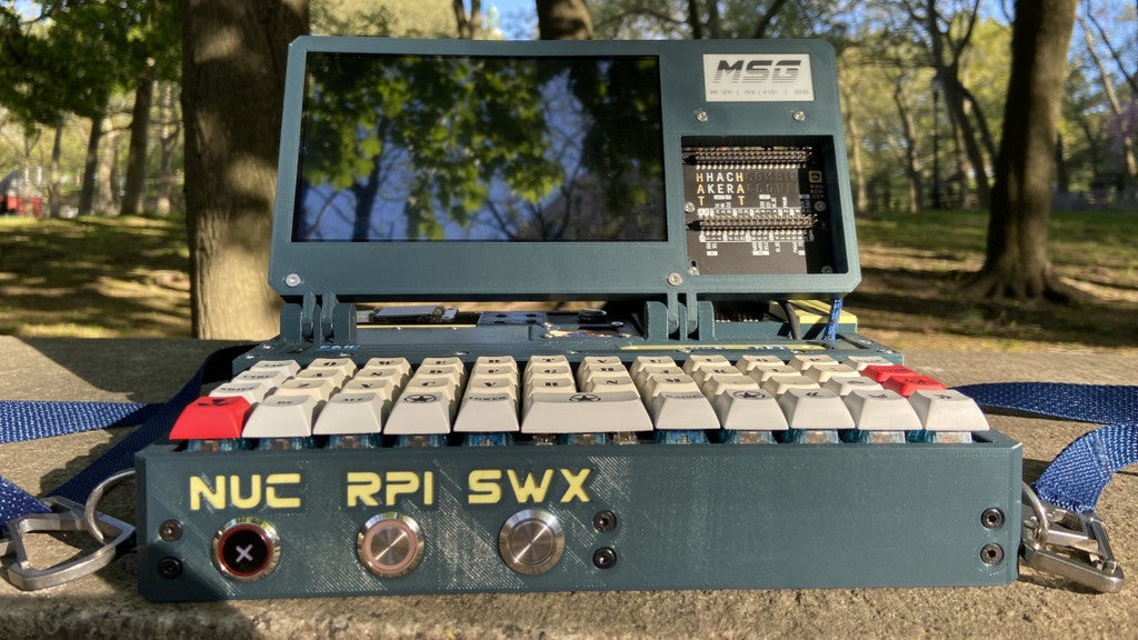 MSG Cyberdeck v2 by MSG Lab | Download free STL model | Printables.com