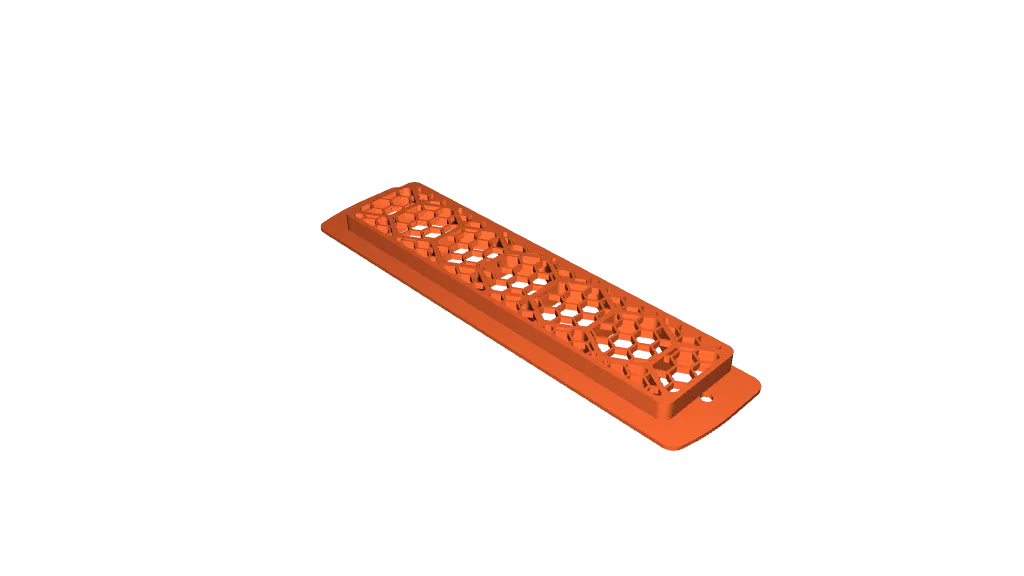 Voron 2.4 Exhaust Vent Hex Pattern by Brock Buckingham | Download free ...