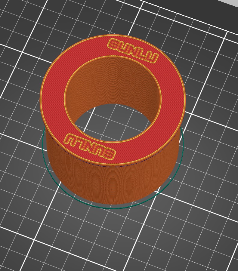 Spool Adatpter for SUNLUs Blackspools by Dr.Sonic | Download free STL ...