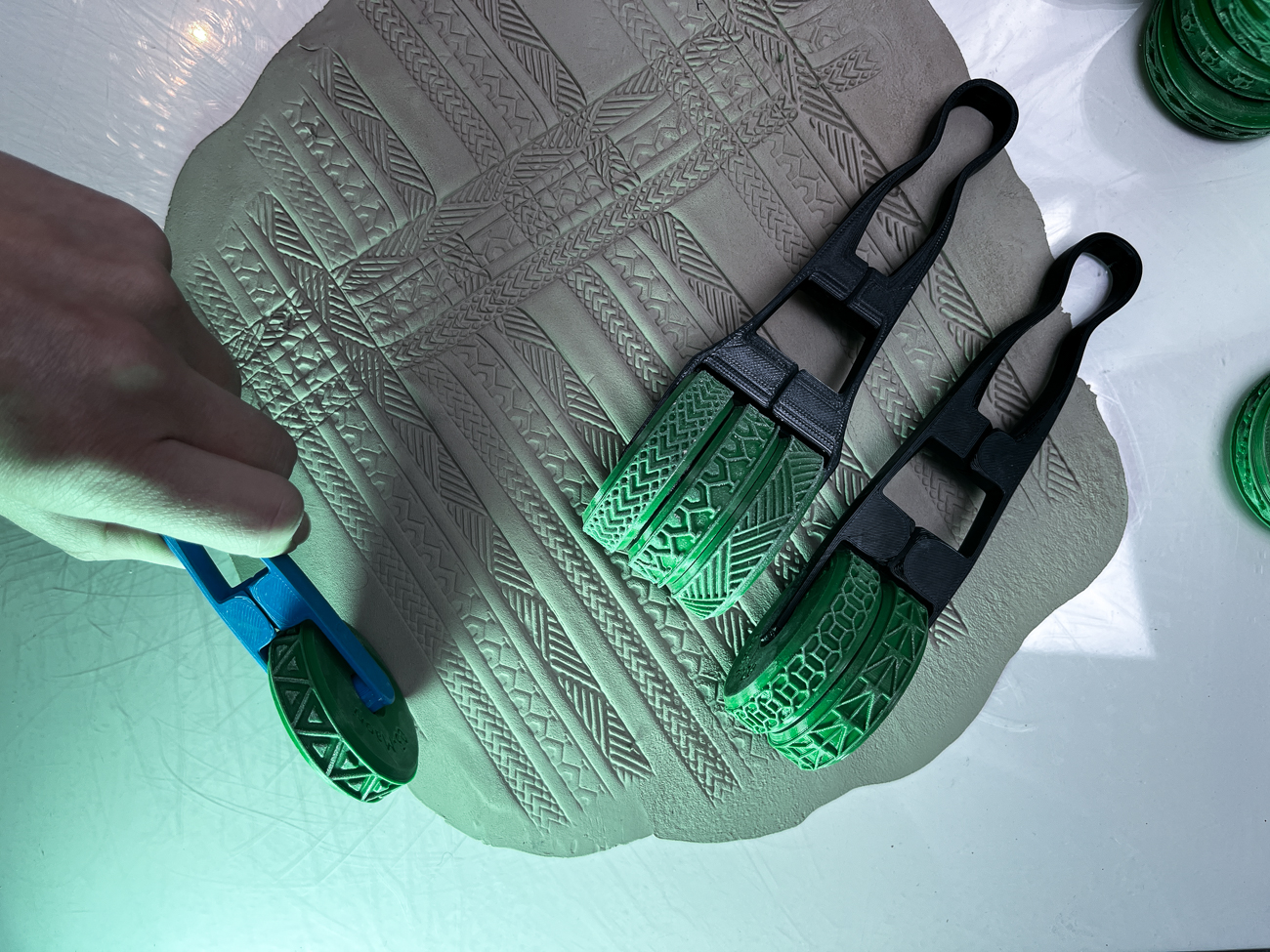 Stamp Wheels for Bodypaint — Maori Tattoos by 3Demon's Texture Rollers ...