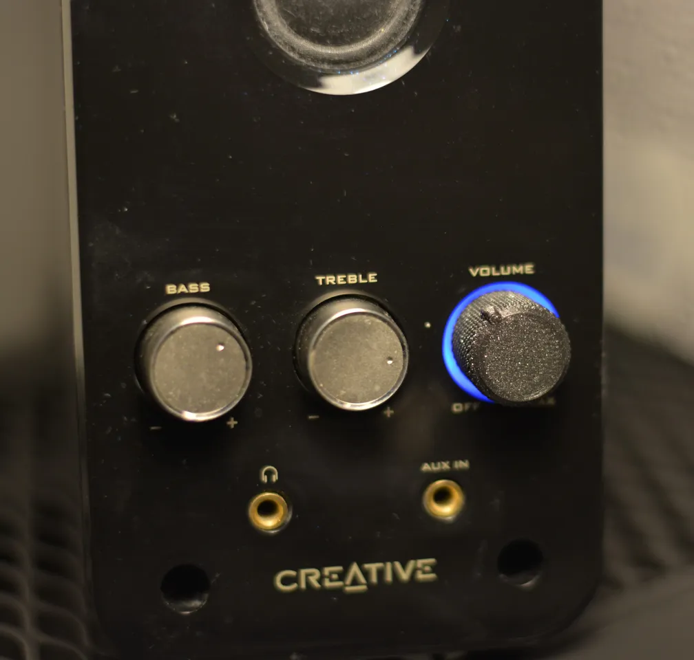 Volume Knob GigaWorks T20/T40 by YuryK | Download free STL model ...