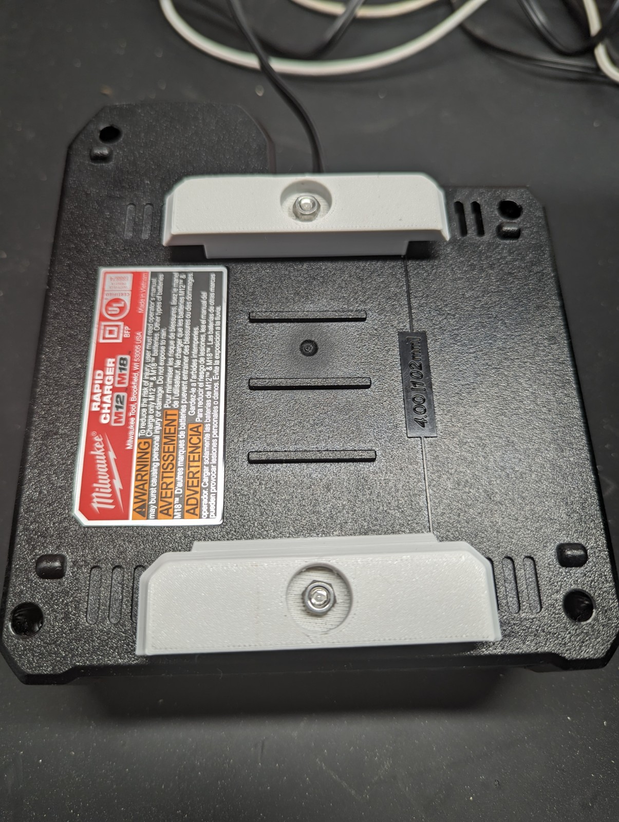 Milwaukee Packout Bracket For Rapid Chargers by JayC | Download free ...