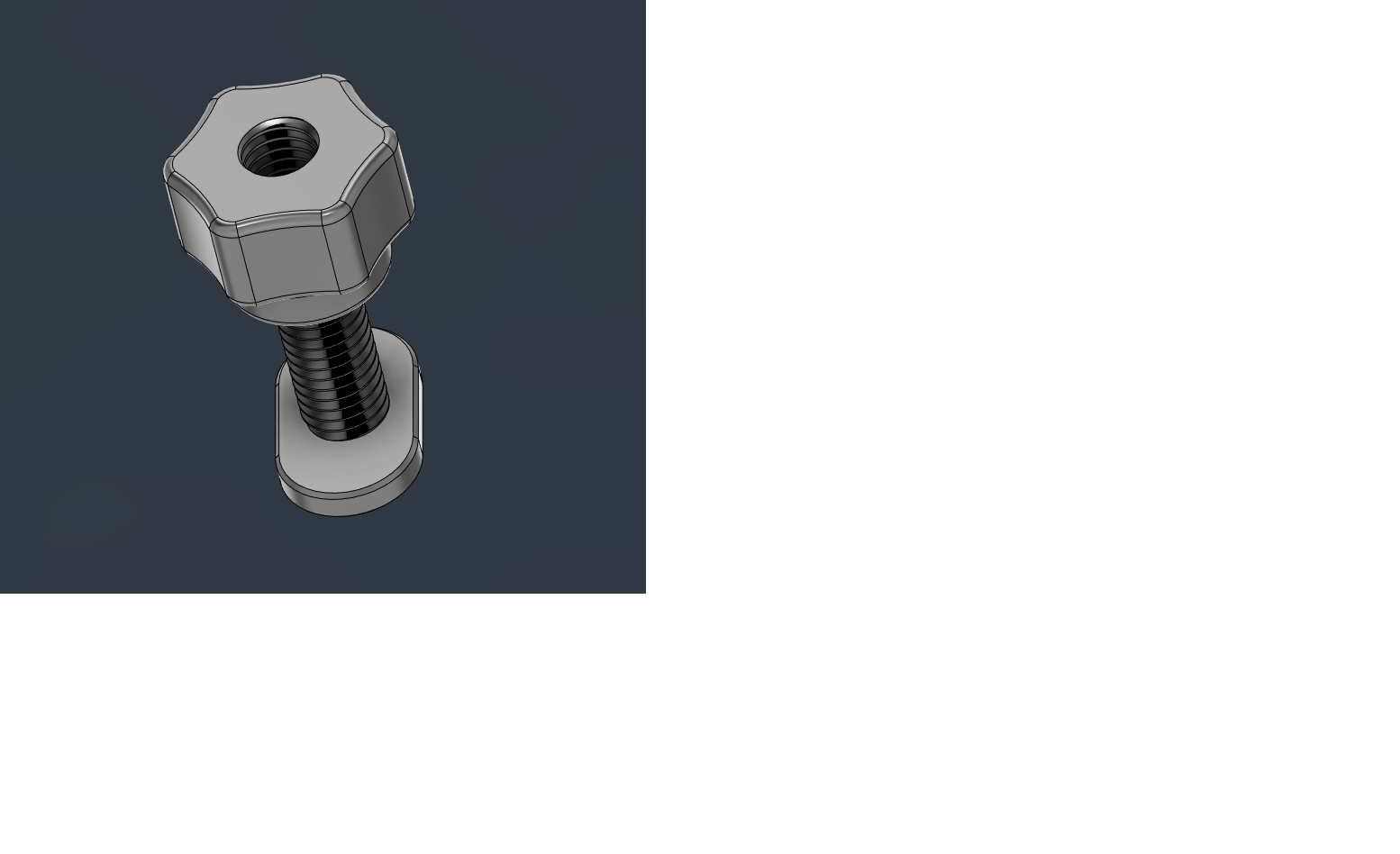 Knob and Nut by Jamie Clarke | Download free STL model | Printables.com