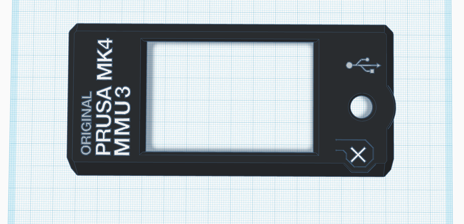 MK4 LCD COVER MMU3 by Dontown | Download free STL model | Printables.com