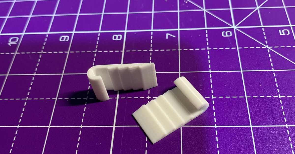 Cable retainer by Toddie | Download free STL model | Printables.com