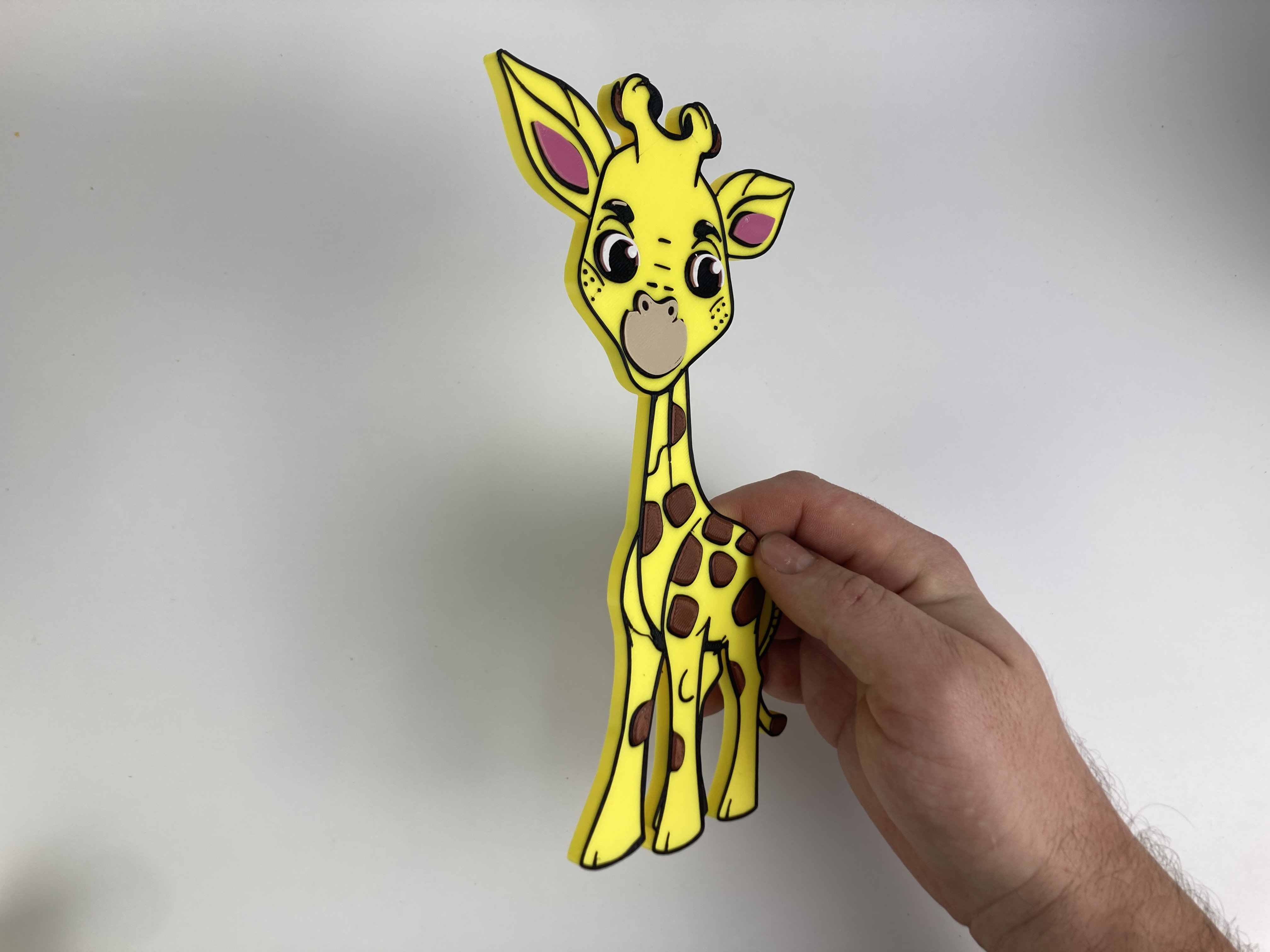 2D art - Giraffe by 3D|Nest | Download free STL model | Printables.com